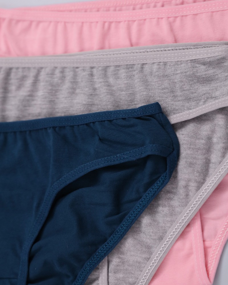 Cotton Lycra Panties Set In 3 Pieces Size S M Daraghmeh