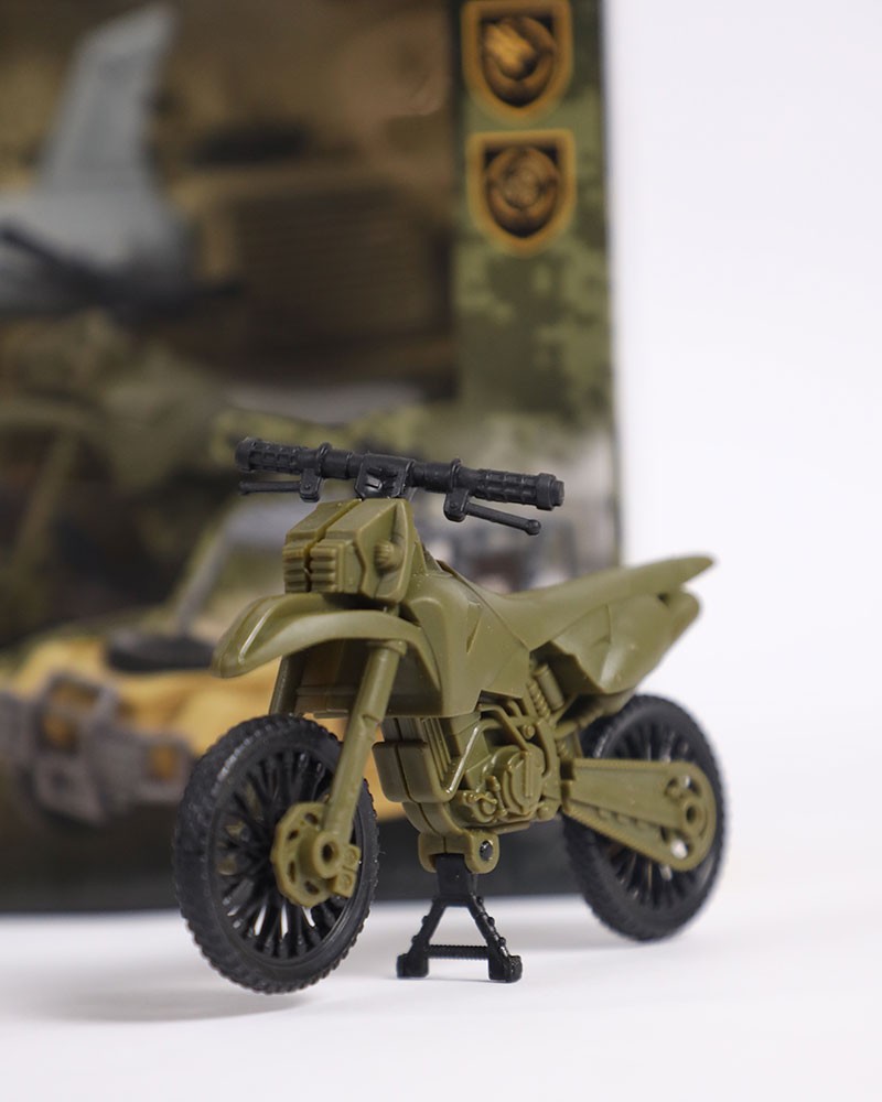 Helicopter, Motorcycle & Soldier - Daraghmeh