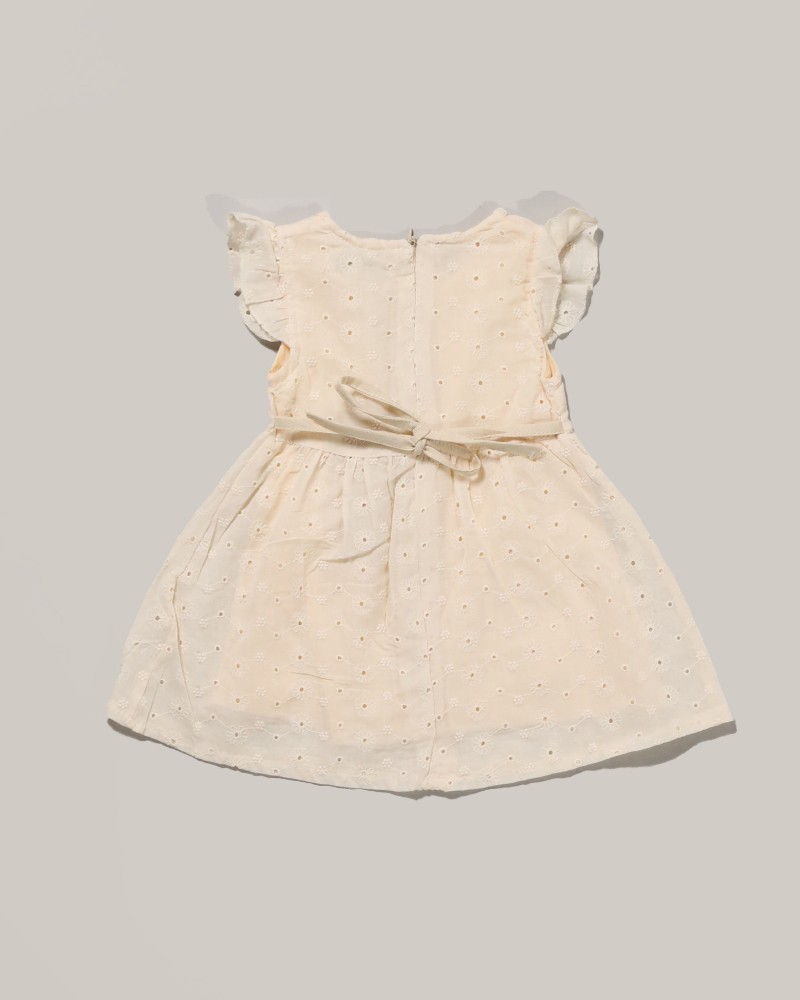 Girl's Perforated Dress - Daraghmeh