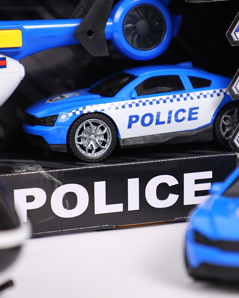 Plane & Police Car Toy - Daraghmeh