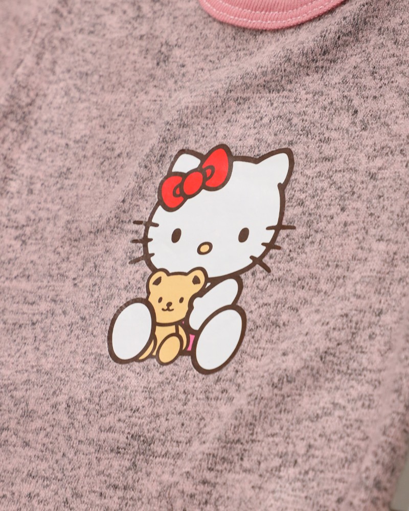 Baby Bodysuit With Lolo Katy Print - Daraghmeh