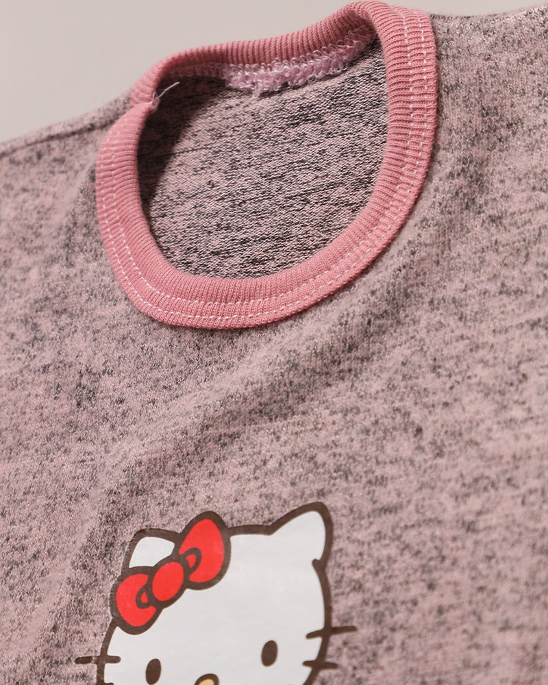 Baby Bodysuit With Lolo Katy Print - Daraghmeh