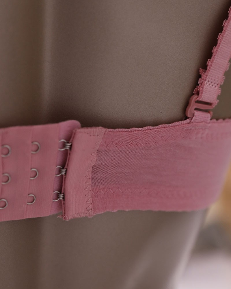 Side Perforated Push Up Bra - Daraghmeh