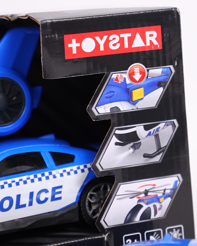 Plane & Police Car Toy - Daraghmeh